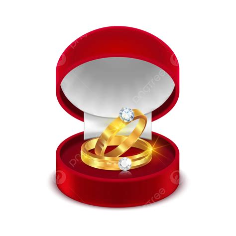 Wedding Diamond Ring Line Icon Engagement Ring Vector Image