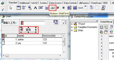 Delphi7连接mysql数据库 Dbgrid控件显示数据 95后的旅途 博客园