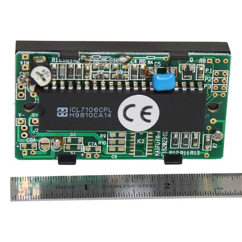 New 3 12 Digit Lcd Panel Meter Pm 138 Digital Panel Meters Circuit