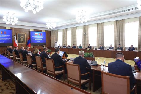 Монгол Улсын Ерөнхийлөгч У Хүрэлсүх БНПУ ын Ерөнхийлөгч Анджей Дуда