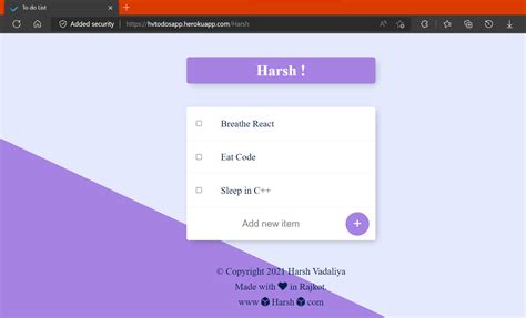 GitHub HarshVadaliya TodoApp A Simple And Easy To Use Todo App Made