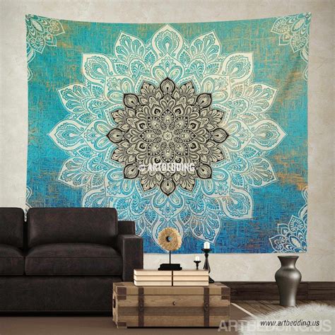 Boho Mandala Wall Tapestry Ethno Spiritual Wall Decor Tagged Boho