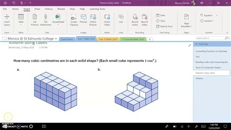 How To Find Volume Of A Block