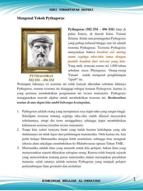 Berkenalan Dengan Pithagoras Pdf Ilmu Sosial