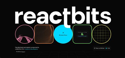 React Bits：打造高质量动画组件的开源神器 Techfoco