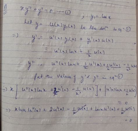 Solved Solve The Problem 11 According To The Method In The Heading In