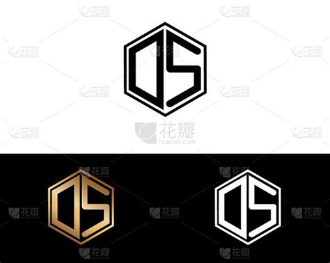 Ds六角形字母设计