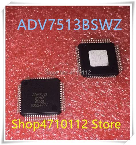 New 5pcslot Adv7513bswz Adv7513 7513bswz Qfp 64 Icbattery Accessories