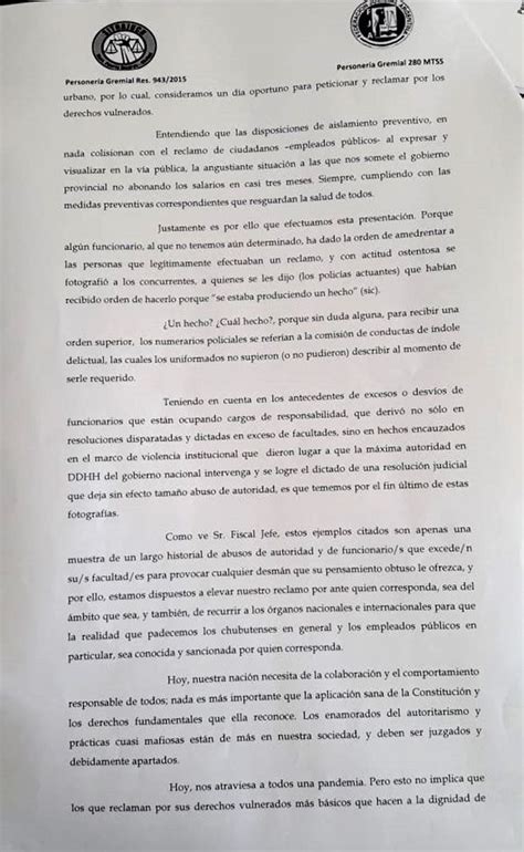 Judiciales Realizaron Una Denuncia Por “intimidación”