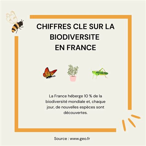 Chiffres Clé Sur La Biodiversité En France Biodiversité Chiffres