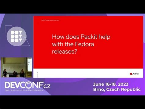 free video packit rpm integration all in one from devconf class