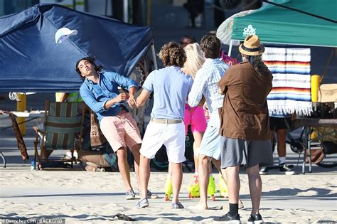 Margot Robbie Slaps Character A Handsy Character While Filming Barbie