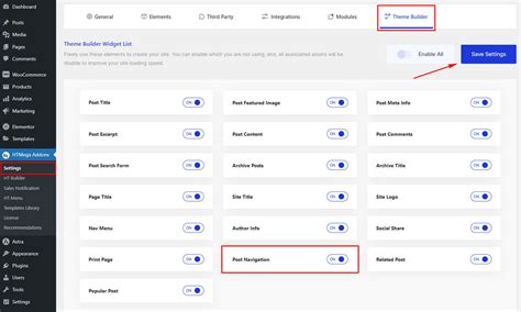 Elementor Post Navigation Widget HT Mega Addons For Elementor