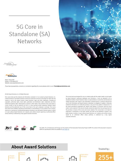 Award 5g Core In Standalone Networks V1 1 Pdf Ip Multimedia Subsystem Computer Network