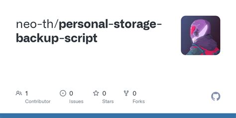 Github Neo Th Personal Storage Backup Script