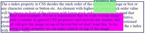 CSS Z Index How Does Z Index Property Work In CSS With Examples