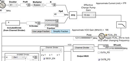 lmx2594 phase sync diagram clock and timing forum clock and timing