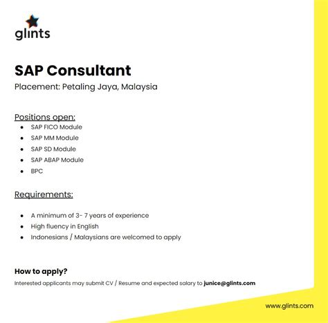 Junice Gerry Juliyan On Linkedin Hi Connections Im Actively Looking To Hire Sap Consultant