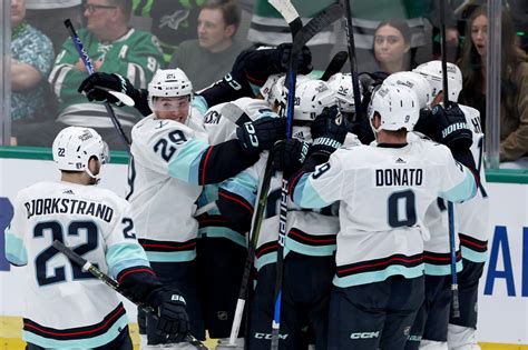 The Seattle Kraken Win Game 1 Dallas Seeing Stars