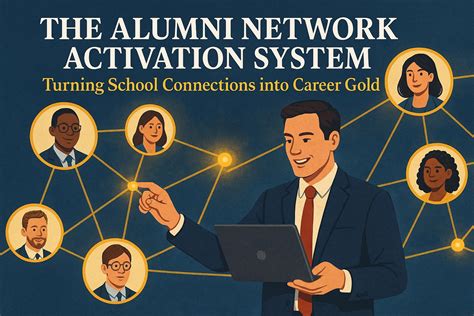 The Alumni Network Activation System Turning School Connections Into Career Gold The