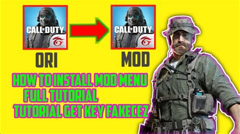 TUTORIAL INSTALL MOD MENU CALL OF DUTY MOBILE YouTube