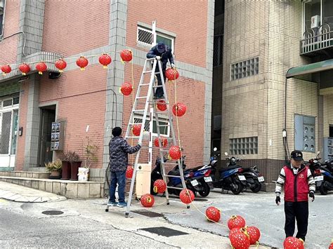 介壽入村道路掛上大紅燈籠 充滿年節氛圍 馬祖日報