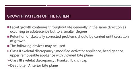 Retention And Relapse In Orthodontics Pptx
