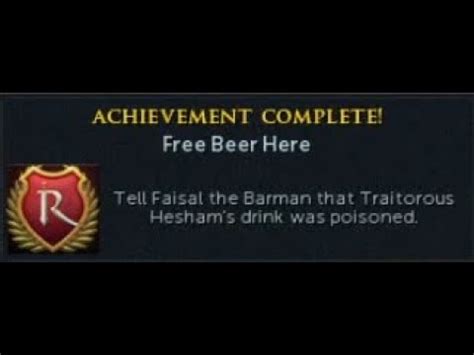 Master Quest Cape Free Beer Here Youtube
