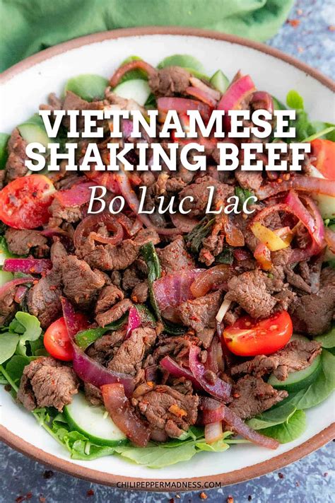 Bo Luc Lac Recipe Vietnamese Shaking Beef Chili Pepper Madness