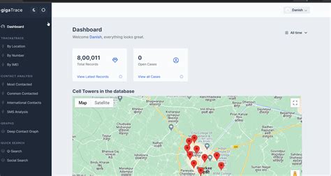 GitHub SU1199 GigaTrace CDR Tower Dump Analysis Management And OSINT Software