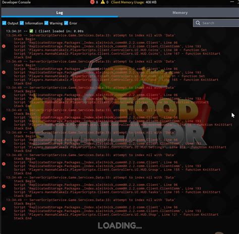 Profileservice Not Returning My Data Even After Loading Scripting