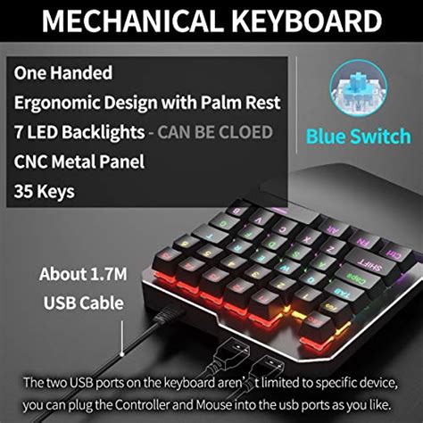 Wired Gaming Keyboard And Mouse Adapter Converter For Xbox One Ps4 Switch Ps3 Pc Ifyoo