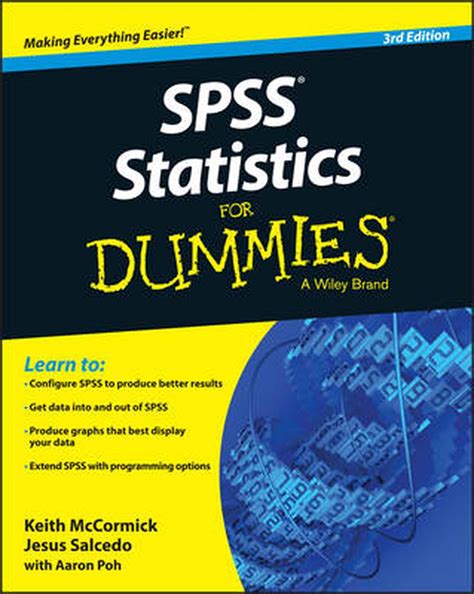Spss Statistics For Dummies By Keith Mccormick Paperback