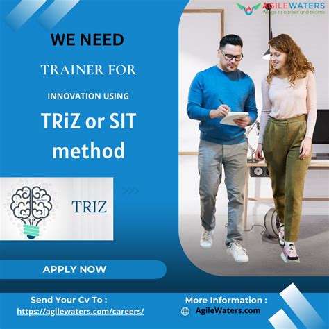 Agilewaters Consulting On Linkedin Trainer Agile Innovation Triz Sit Agilewaters