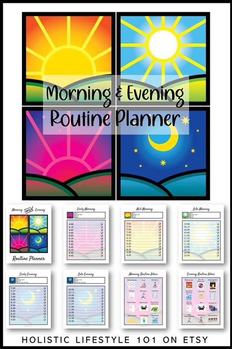 With This 8 Page Printable Daily Routine Planner You Can Easily Create