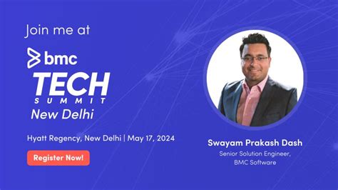 Swayam Prakash Dash On Linkedin Bmctechsummit2024 Futureoftech
