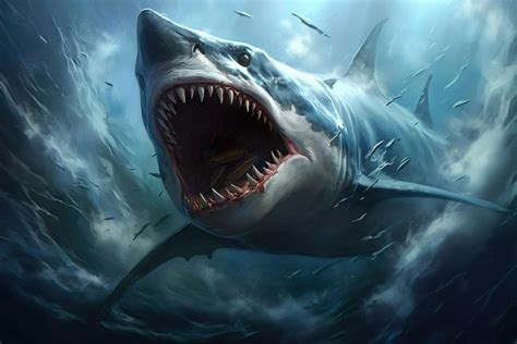 Prehistoric Shark Megalodon Size