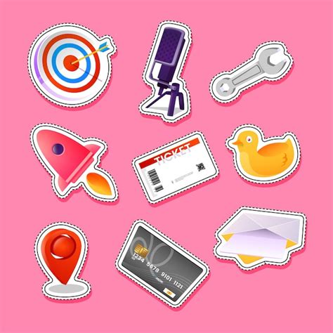Premium Vector Cute Sticker Hand Drawn Icon