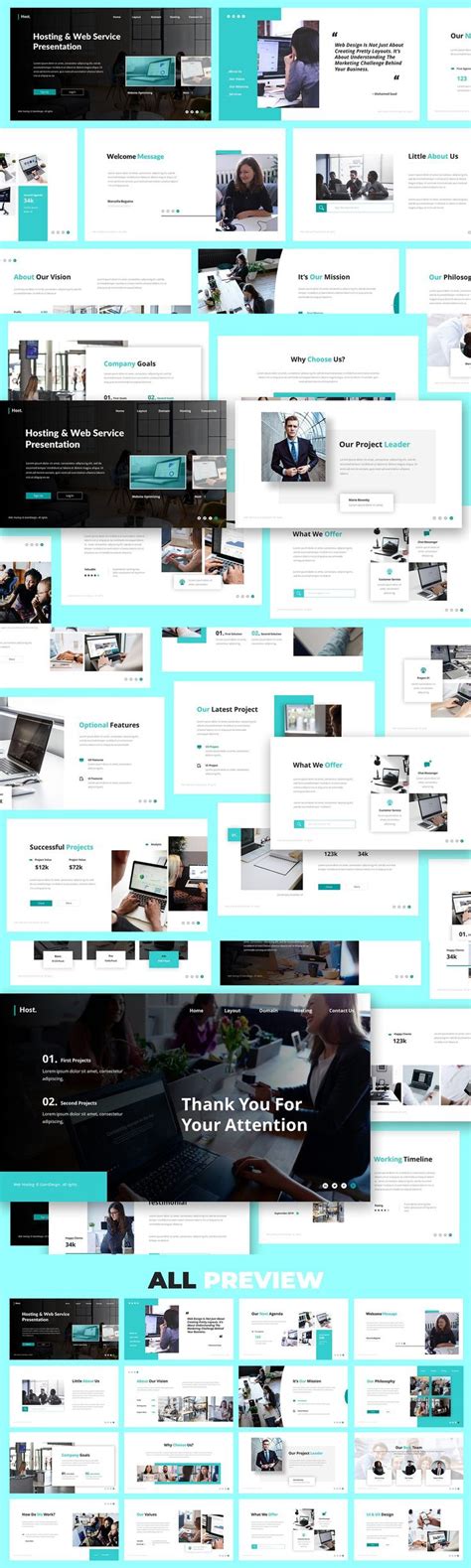host web hosting powerpoint template powerpoint presentation