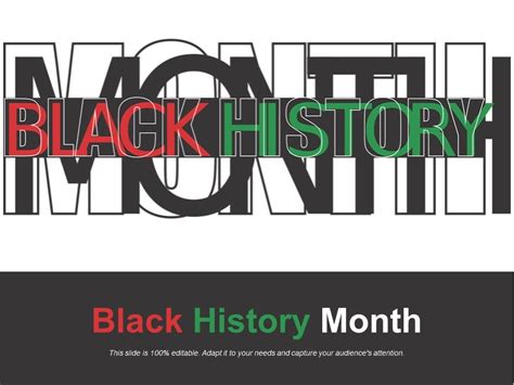 Black History Google Slides Template Free With The Help Of This