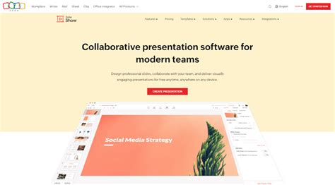 Zoho Show Free Online Presentation Software For Teams And Professionals Startupdetailtitlesubfix