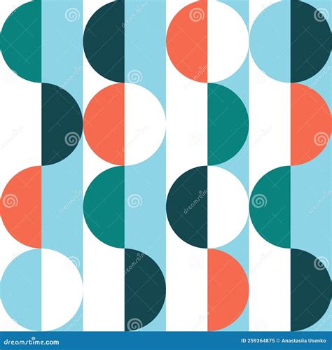 Geometric Abstract Background Collection Vector Colorful Illustration Stock Vector