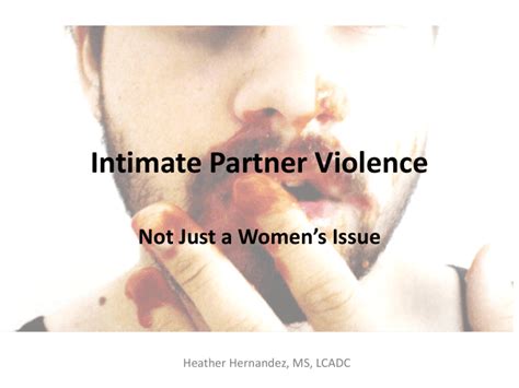 Intimate Partner Violence Awareness And Understanding