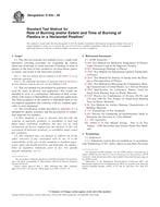 ASTM D635 06 Genuine ANSI AS BS AWS Standards