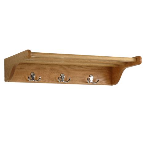 Winston Porter Blagden Solid Wood Wall 6 Hook Wall Mounted Coat Rack