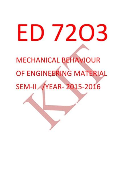 Solid Solution Strengthening Pptx