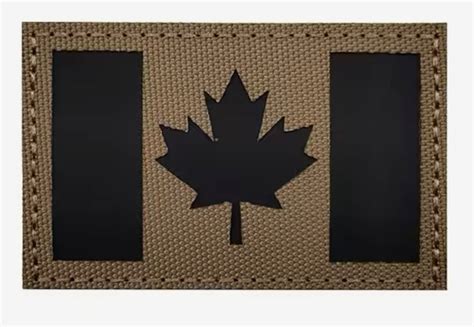 Reflective Canada Maple Leaf Patch Marway Militaria Inc And Winnipeg Army Surplus