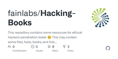 Github Fainlabshacking Books This Repository Contains Some