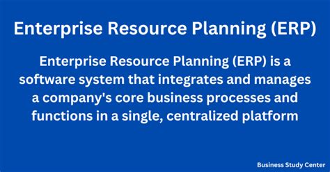 What Is ERP A Comprehensive Guide To Enterprise Resource Planning