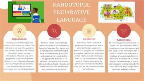 Kahootopia Figuarative Language Genially